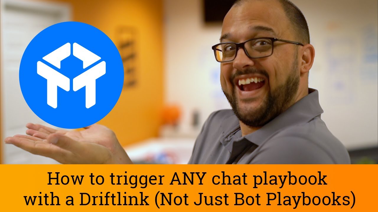 Drift Tutorial: How to trigger ANY chat playbook with a Driftlink (Not Just Bot Playbooks) - YouTube