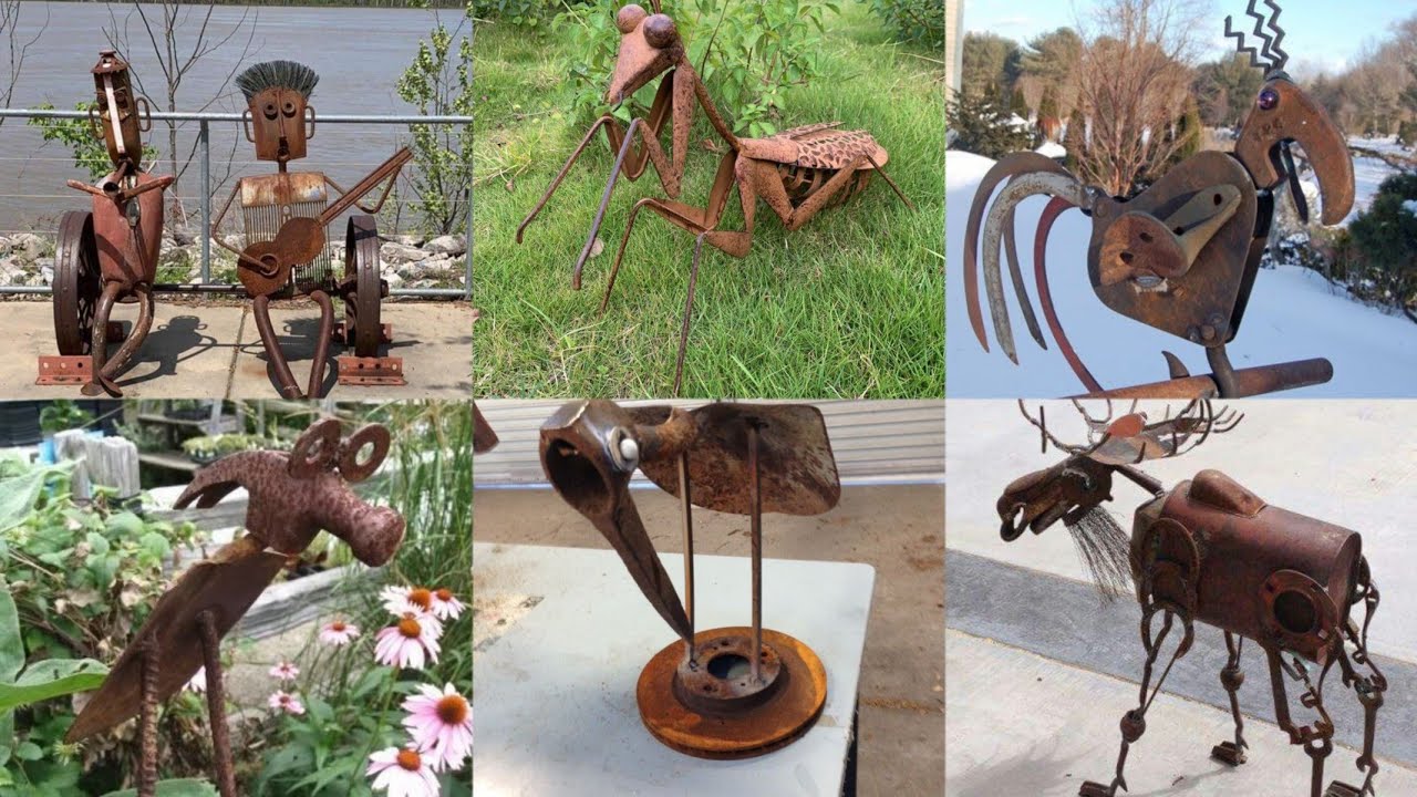 Useful Rusty Metal garden decor ideas | rusty metal garden decor more ...