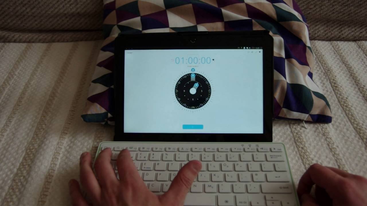 Timer on bq M10 - keyboard support - YouTube
