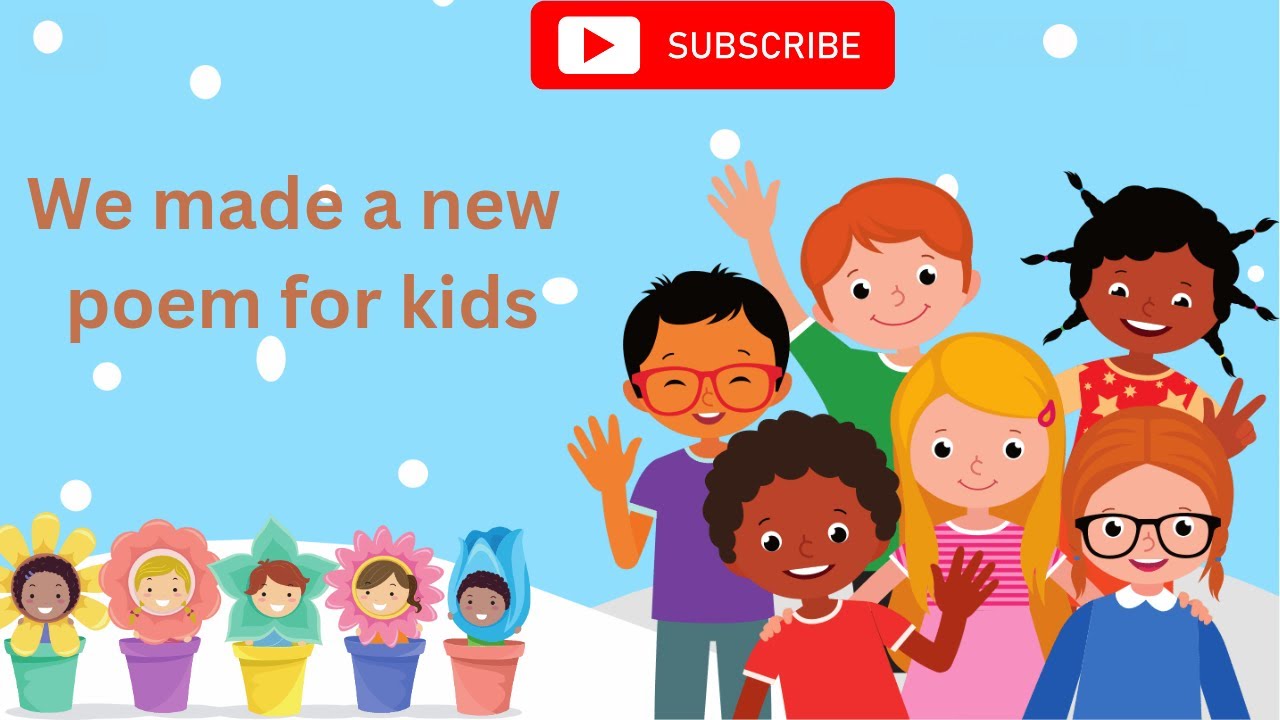 We made a new poem for kids | New for kids | Lovely creation for kids ...