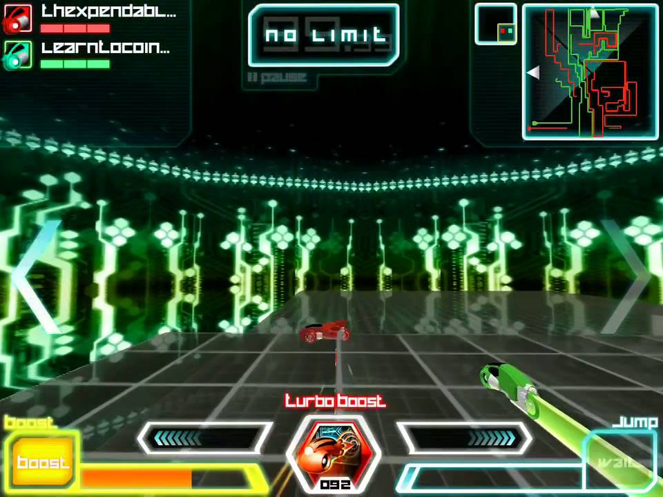 Lightbike 2 - learntocoinhack - YouTube