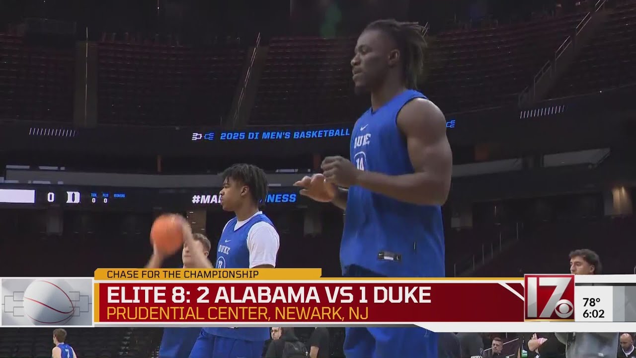Duke faces Alabama for Final 4 slot - YouTube