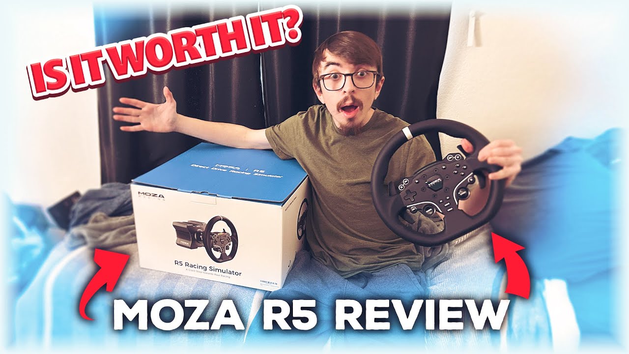 Moza R5 Bundle Review - BEST Budget Direct Drive Wheel - YouTube