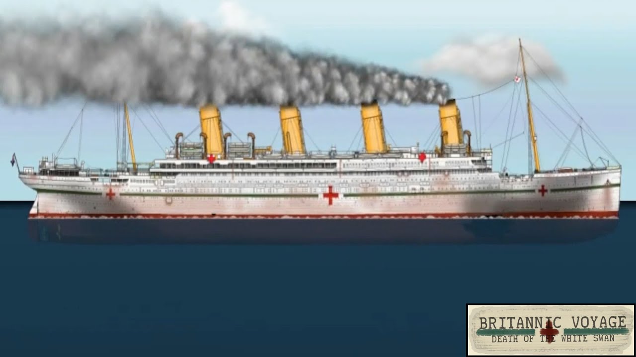 Britannic Voyage RPG 2022 - Le Naufrage Du HMHS Britannic - YouTube