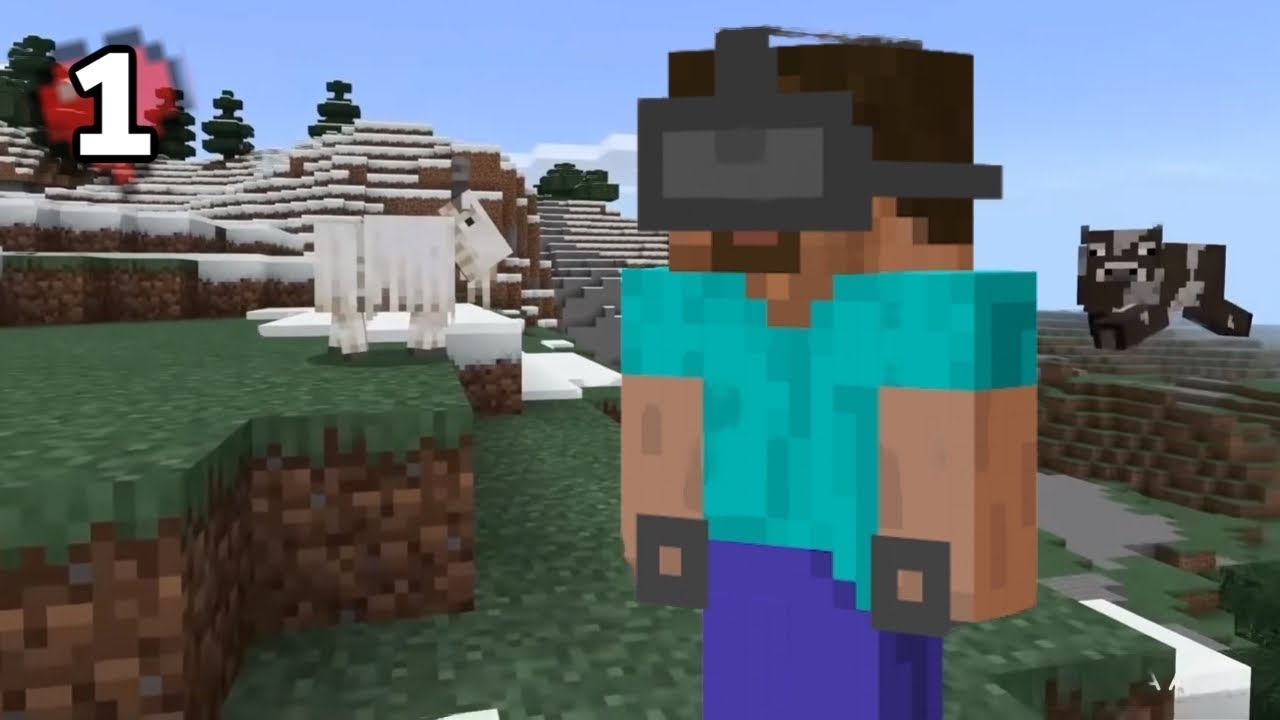Minecraft VR makes you question reality.... | PART 1 - YouTube