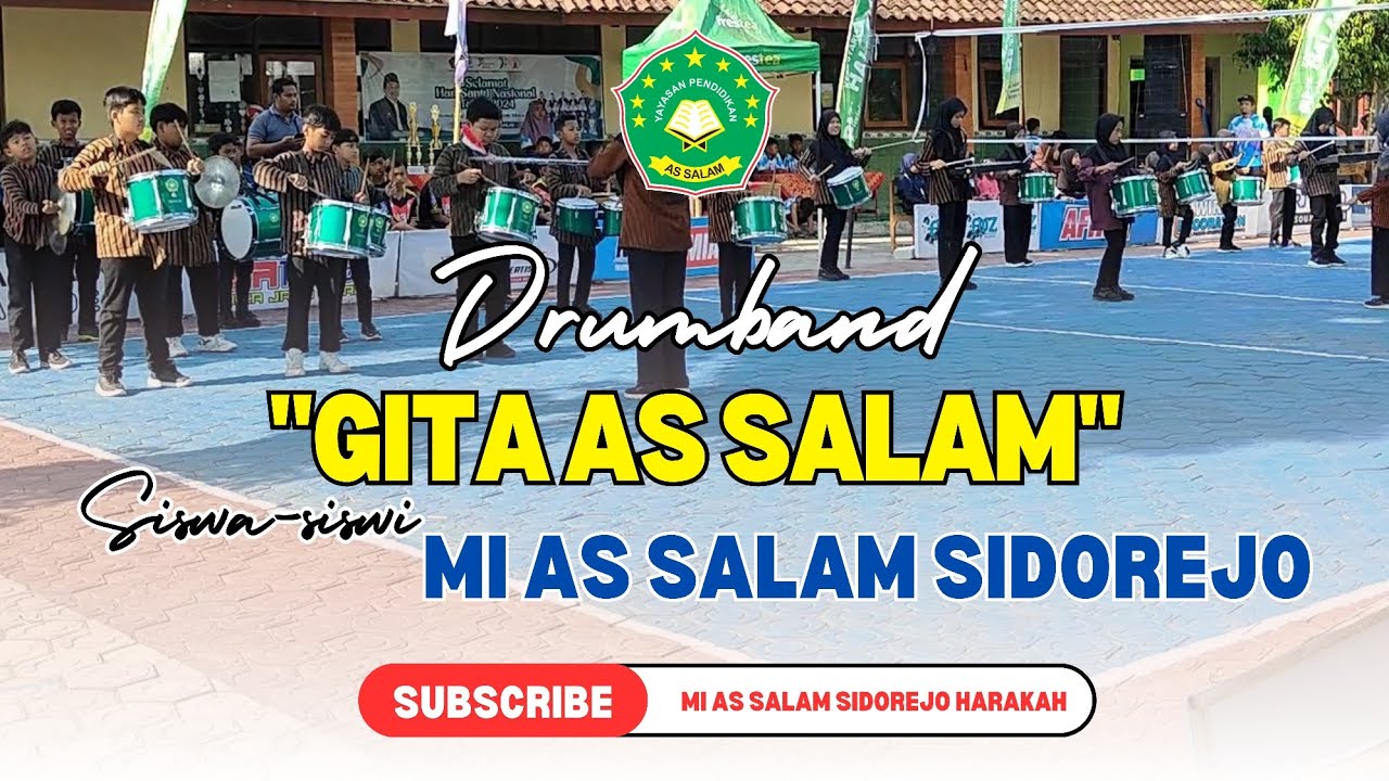 Drumband "GITA AS SALAM" | MI AS SALAM SIDOREJO | MIAS JOSS - YouTube