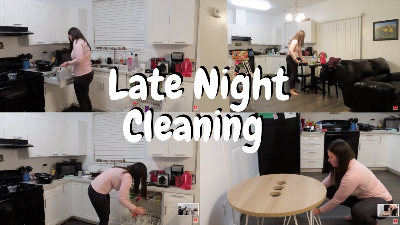 LATE NIGHT CLEANING // PANTRY ORGANIZATION // CLEAN MY APARTMENT WITH ...