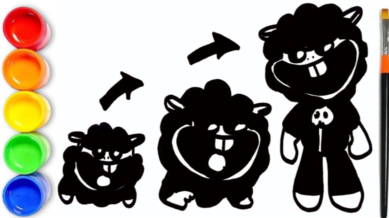 How To Draw Baba Chops | Nightmare Critters - YouTube