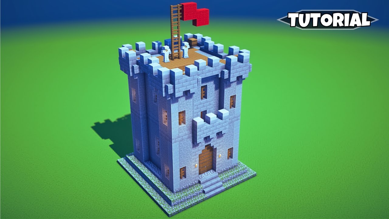 Minecraft: Stone Keep for Castle Builds! (Follow-along)🏡24 - YouTube