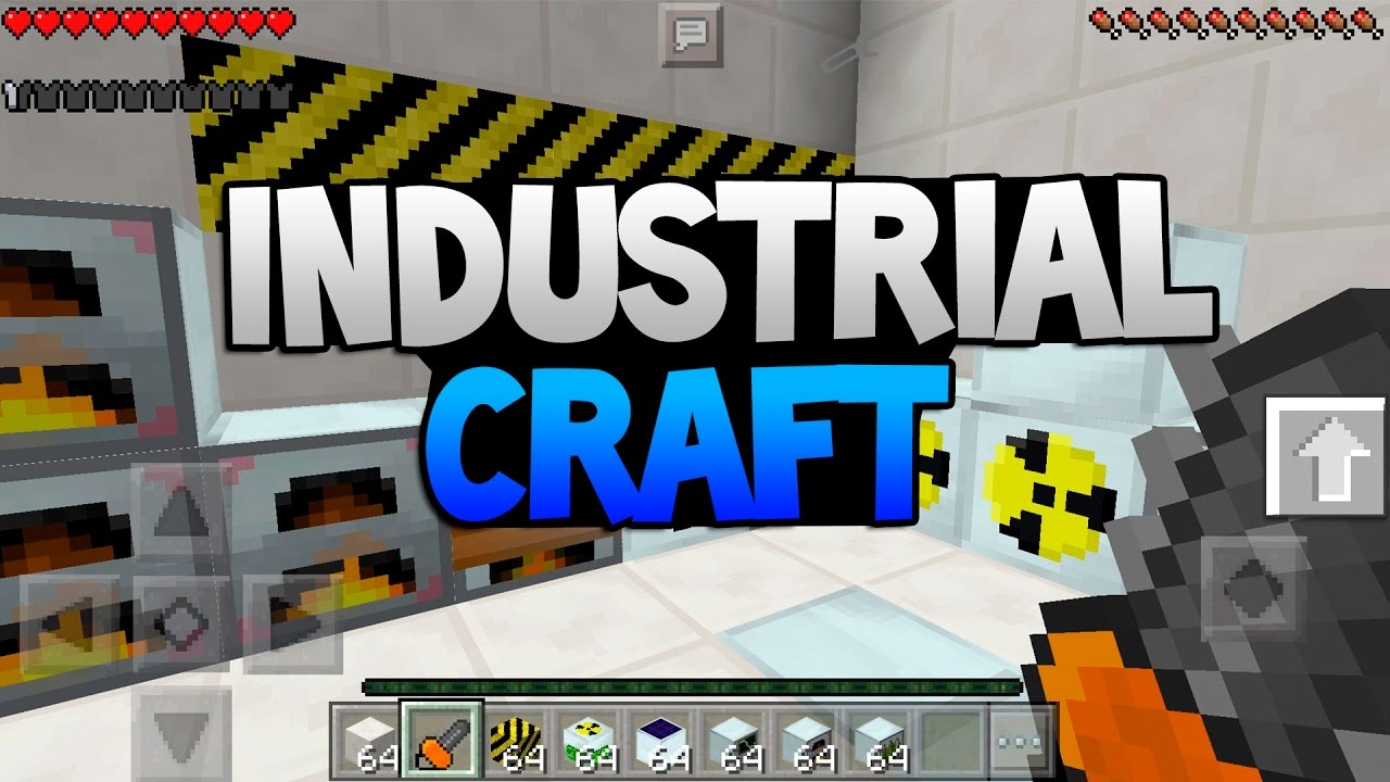INDUSTRIAL CRAFT MOD v4.5 (atualizado) - MINECRAFT PE 1.0 - YouTube