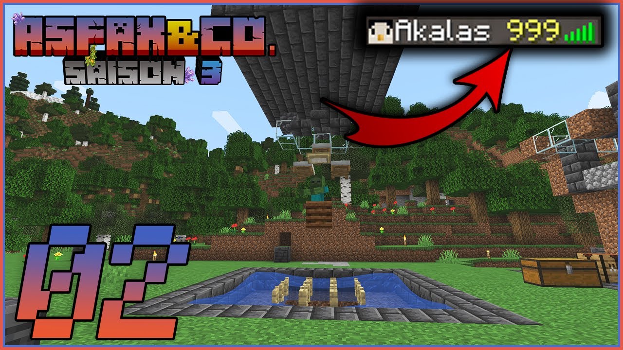 LE DÉBUT DU PROJET 10 USINES FER À Minecraft Asfax&Co S3 Ep2 - YouTube