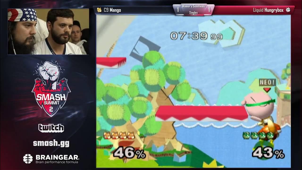 Mango vs Hungrybox - Singles WB Semis - Smash Summit 2 - YouTube