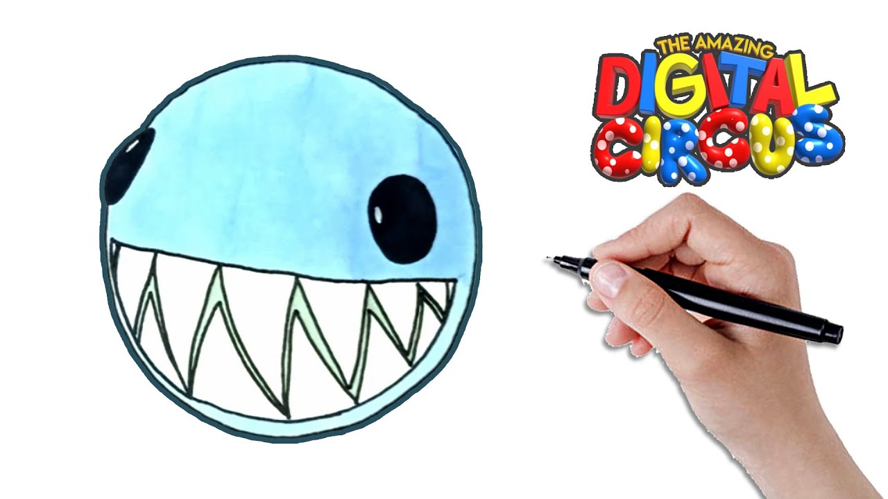How to Draw Bubble - The Amazing Digital Circus - YouTube