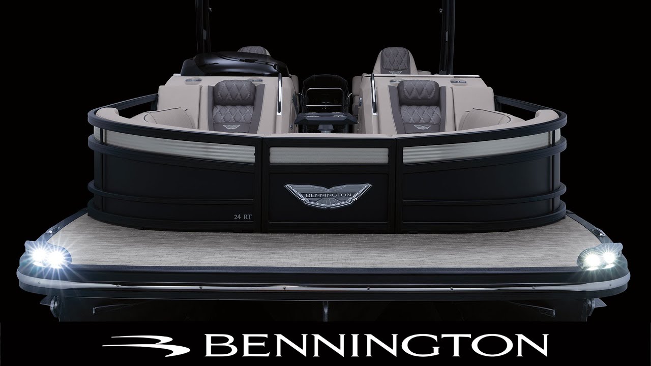 2023 Bennington R Bowrider Line of Pontoon Boats - YouTube
