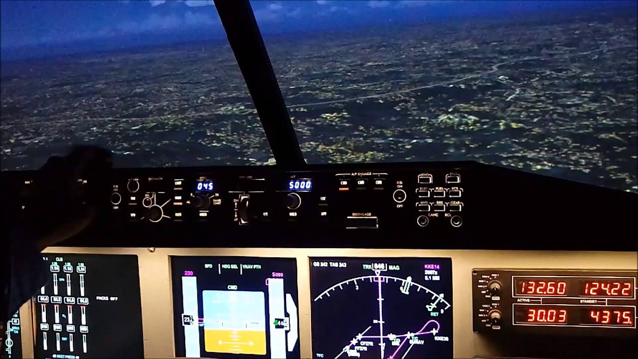 PMDG 747 Home Cockpit - YouTube