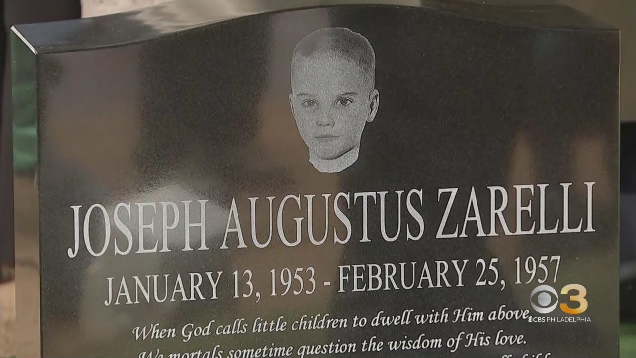 "Boy in the Box" Joseph Augustus Zarelli gets new headstone - YouTube