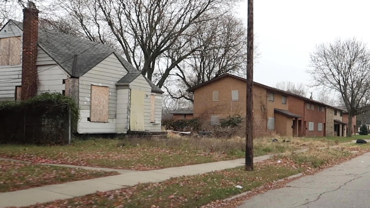 DETROIT'S "NO GO ZONE" SUBURB OF INKSTER MICHIGAN ( INKTOWN ) - YouTube