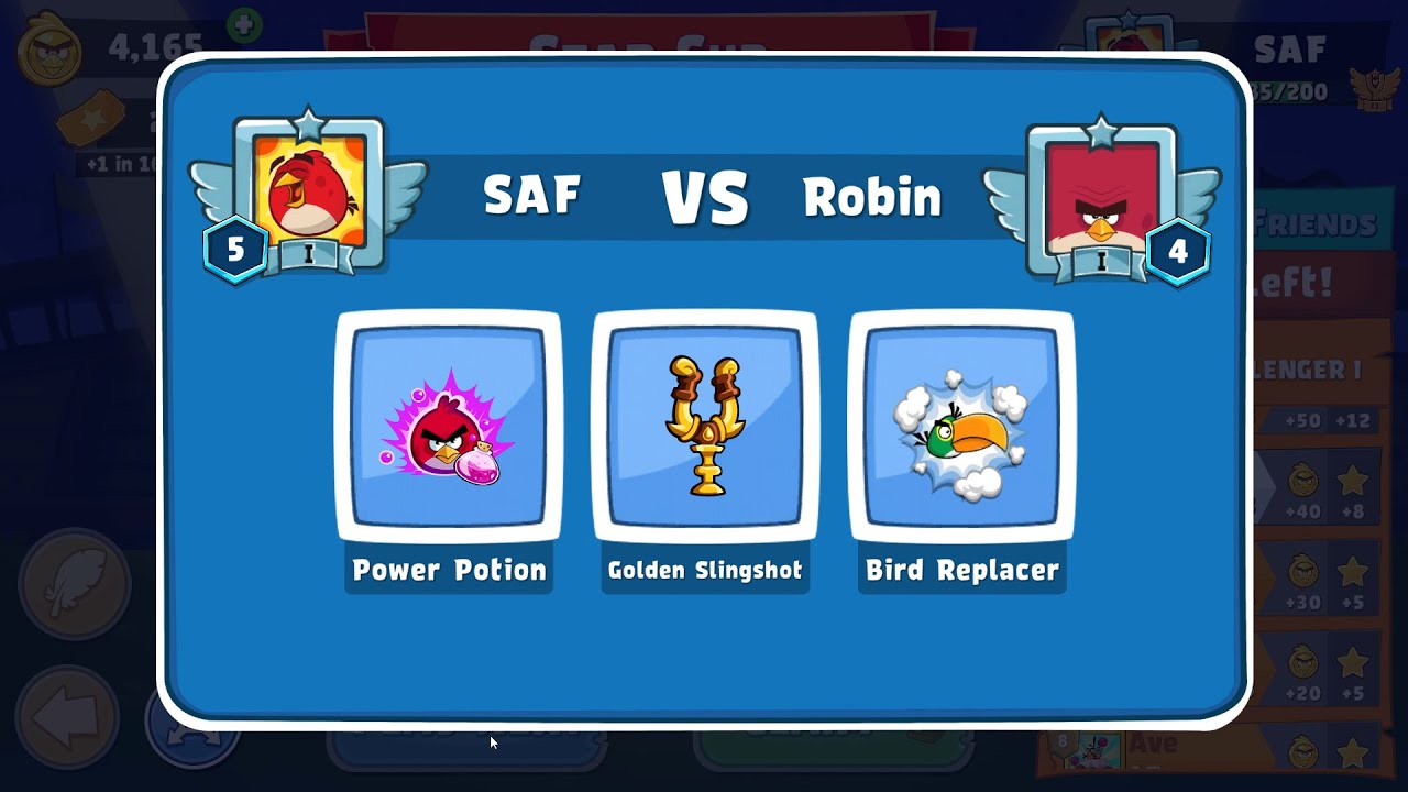 Angry Birds Friends. Star Cup Brawl! SAF vs Robin. Passage from Sergey ...