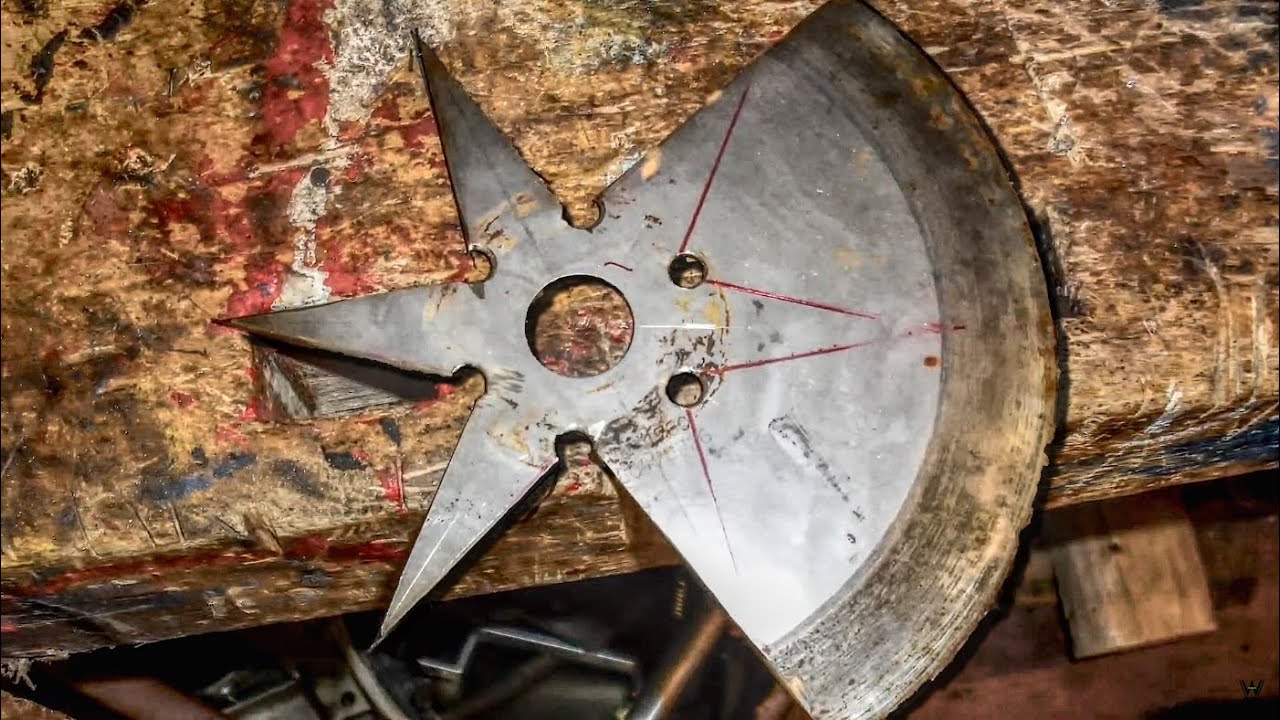 Homemade Ninja Star DIY - YouTube