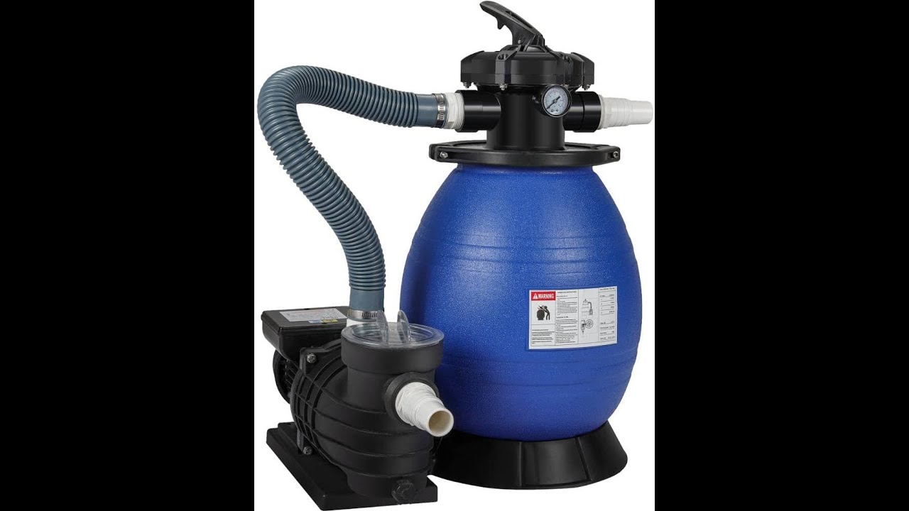Anbull 13 In Pool Sand Filter Pump Installation Video - YouTube