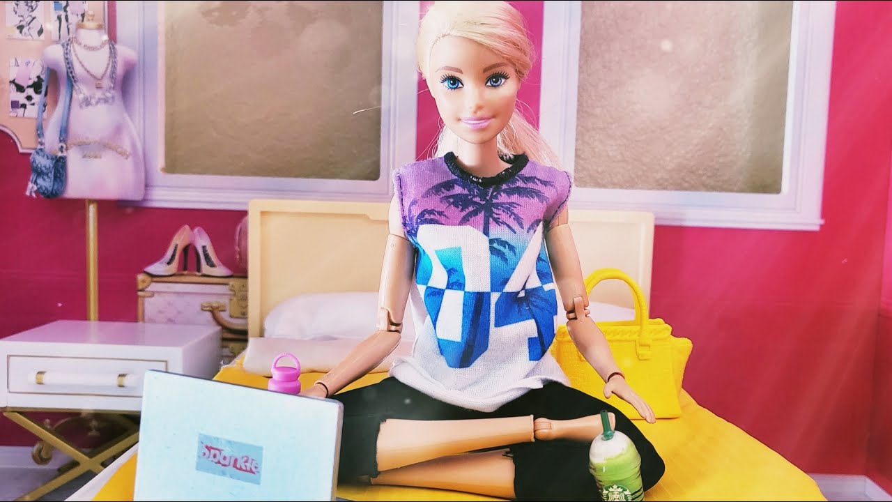 Barbie Daily Routine! *Productive* - YouTube