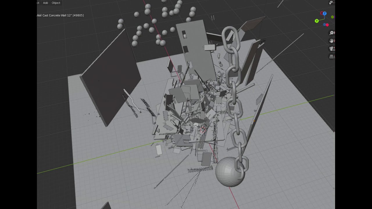 Revit file explodes in Blender - YouTube