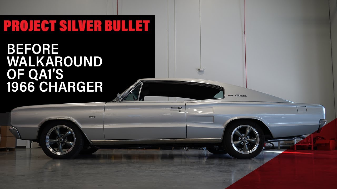 Project Silver Bullet: The Before Walkaround of QA1's 1966 Dodge ...