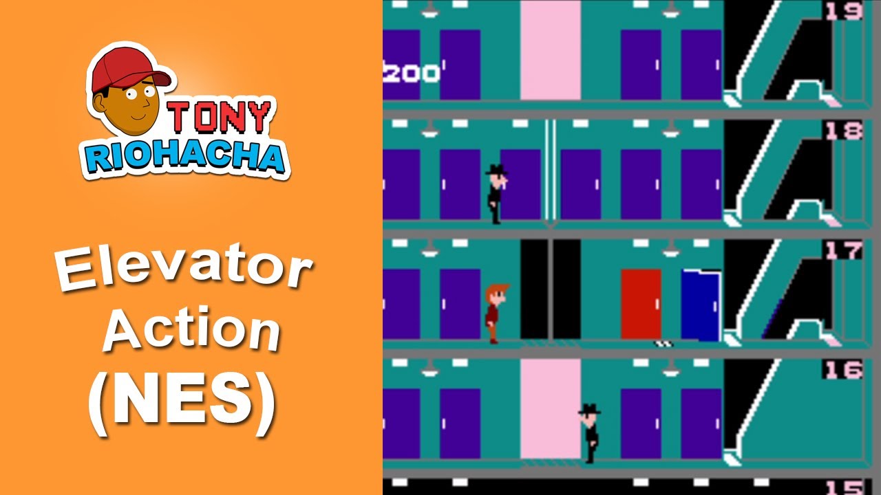 Elevator Action - Gameplay (NES) - YouTube