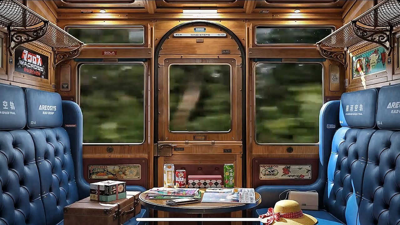 Cozy Train Ambience ASMR Relaxing Sounds for Studying - YouTube