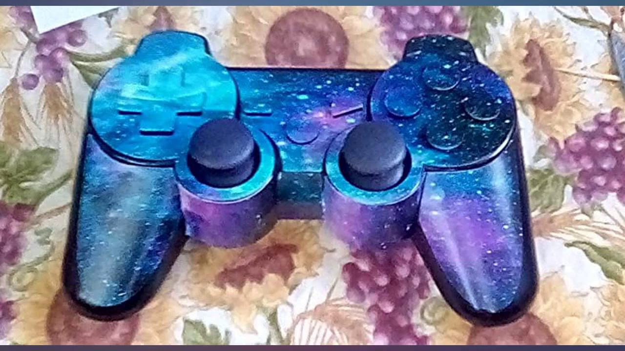 Decal Sticker Nebula Galaxy Space Design Pattern Print PS3 Dual Shock ...