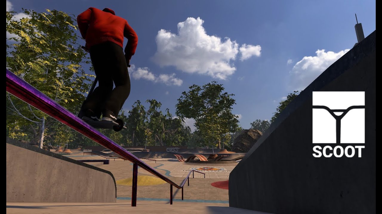 Testing SCOOT's New Grinds On The Biggest Mod Map! - YouTube