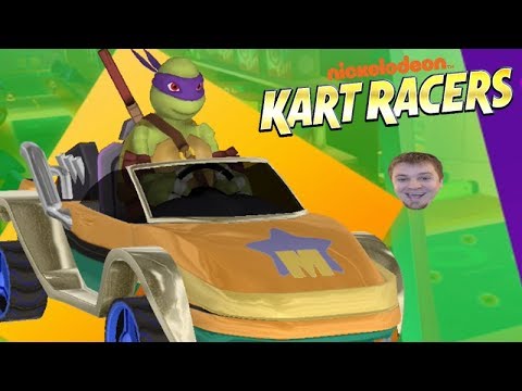 Nickelodeon Kart Racers - Teenage Mutant Ninja Turtles Donnie Gameplay ...