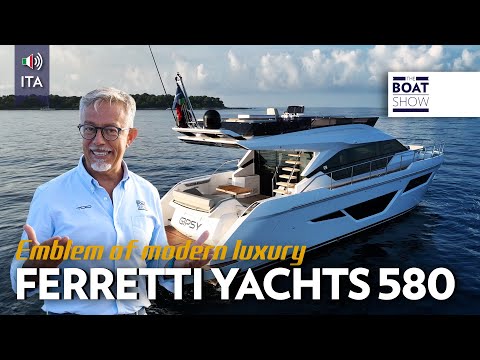 [ITA] FERRETTI YACHTS 580 - Yacht Tour e Prova - The Boat Show
