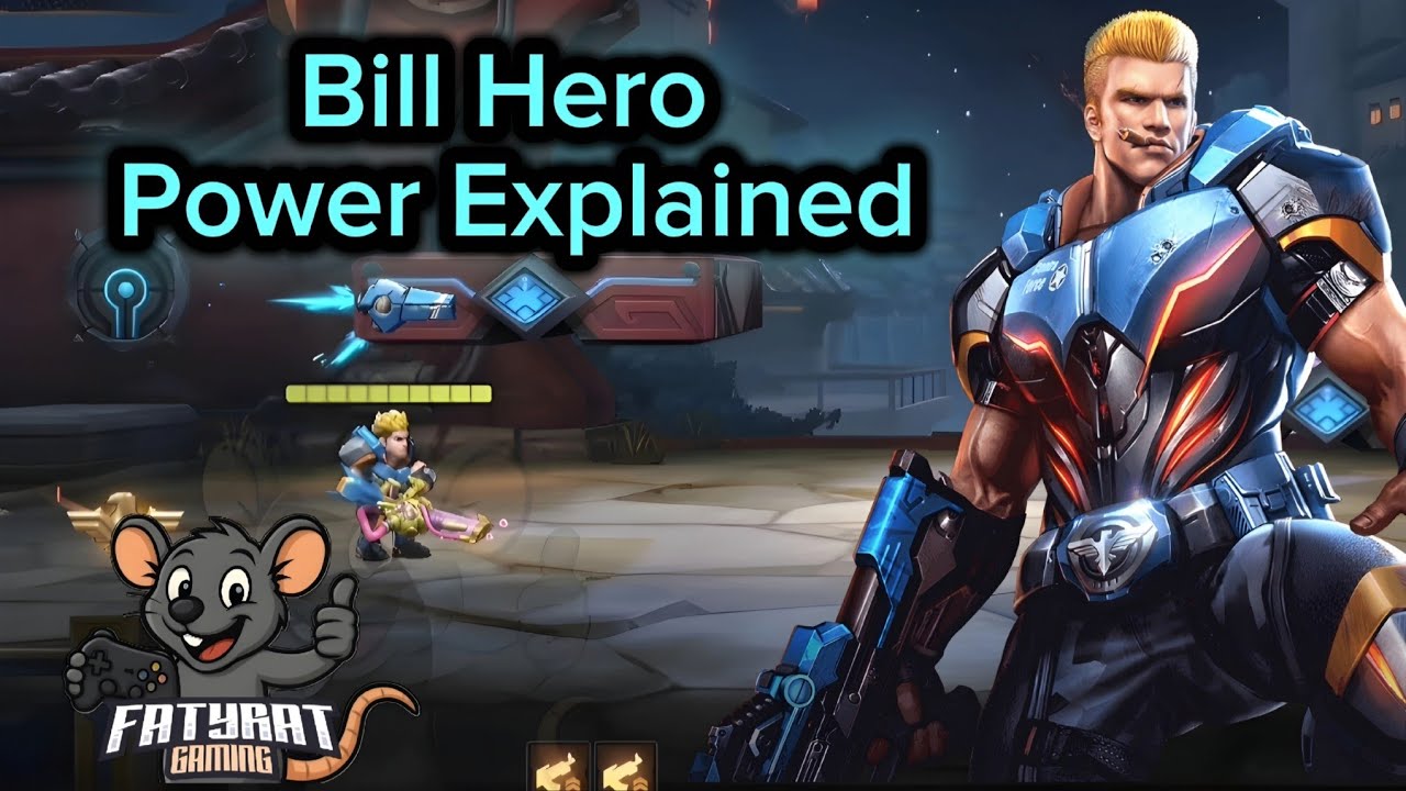 Bill Hero Power Explained! Unlimited Firepower + Tactical Missile Combo ...