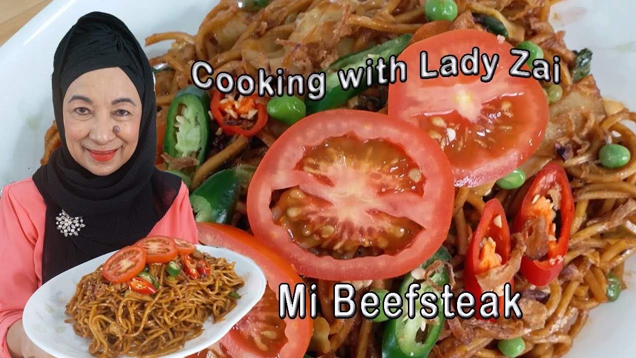 Mi Beefsteak Chef Zaidah (translated to English, Chinese & Arabic ...