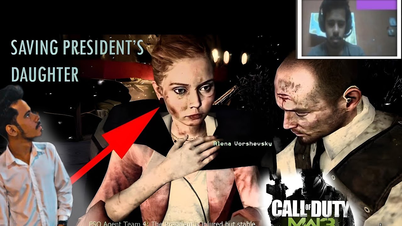 CALL OF DUTY MW3 | Saving President And Her Daughter | #youtubevideos # ...