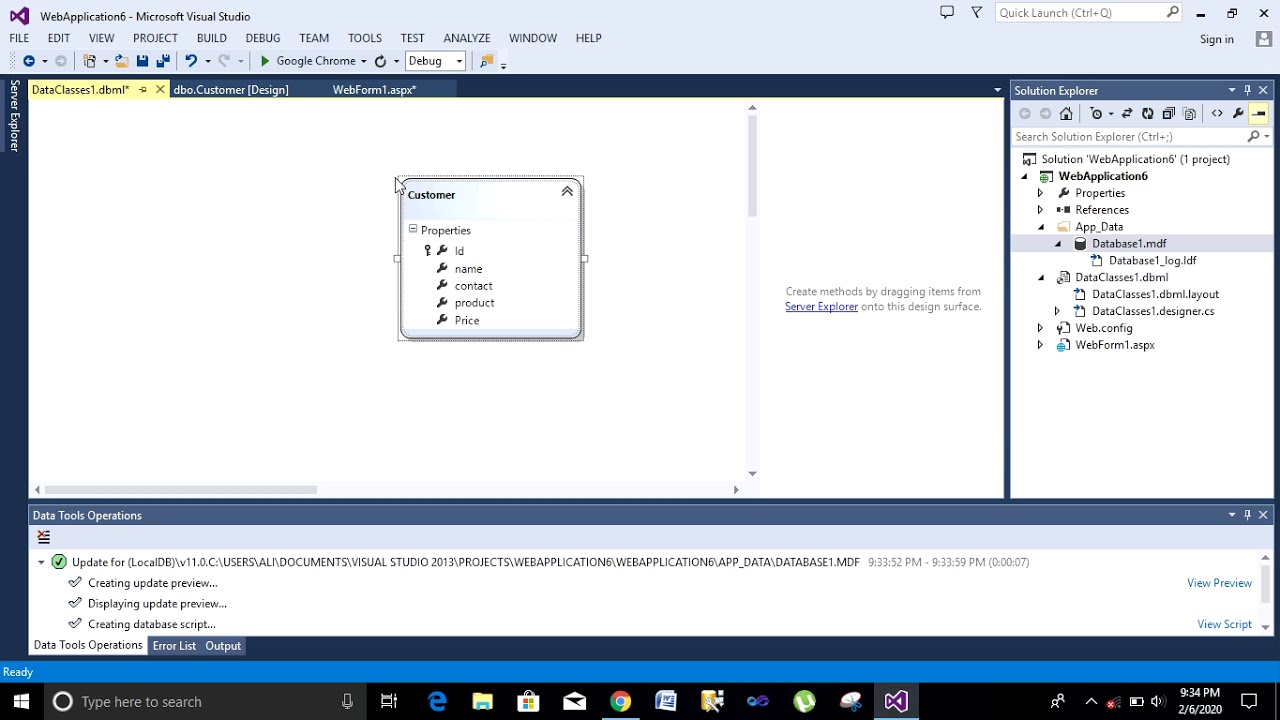 How to Save Data in Database in ASP.net - YouTube