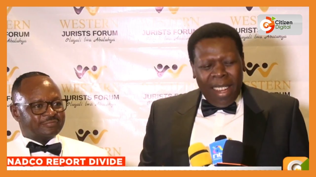 DAP-Kenya boss Eugene Wamalwa defends move to reject NADCO report - YouTube