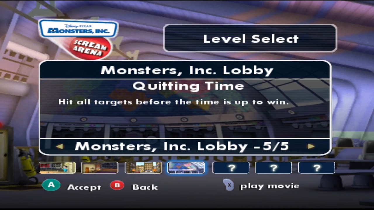 QUITTING TIME (MONSTERS, INC. LOBBY - 5/5) | Monsters, Inc. Scream ...