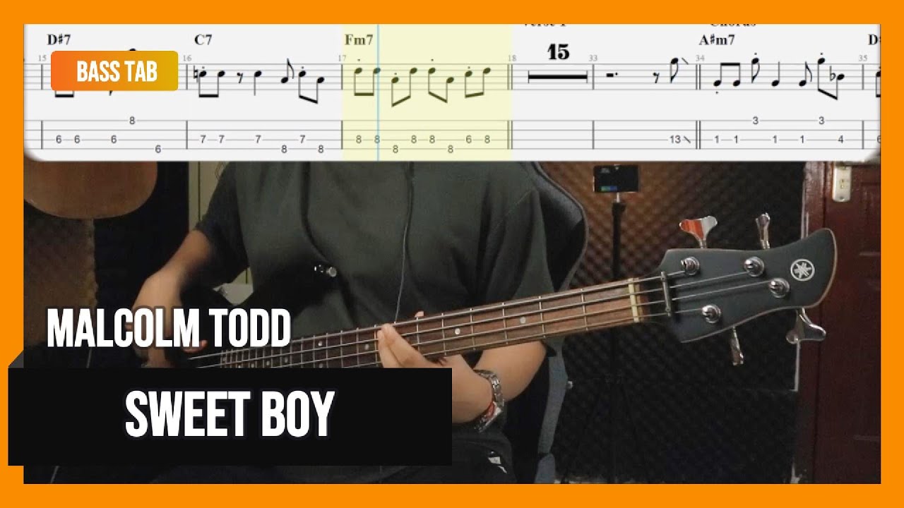 Malcolm Todd Sweet Boy Bass Cover With Tab YouTube malcolm-todd-sweet-boy-bass-cover-with-tab-youtube
