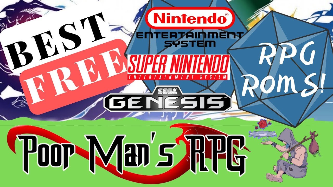 Best FREE RPG ROM's to play from SNES/Sega Genesis/NES! - YouTube
