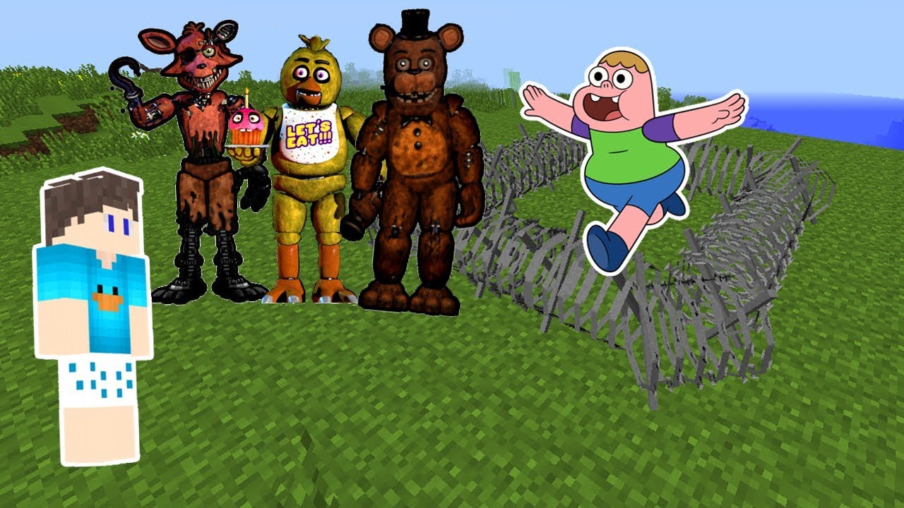 OS ANIMATRONICS SEQUESTRARAM O CLARÊNCIO NO MINECRAFT ! - YouTube