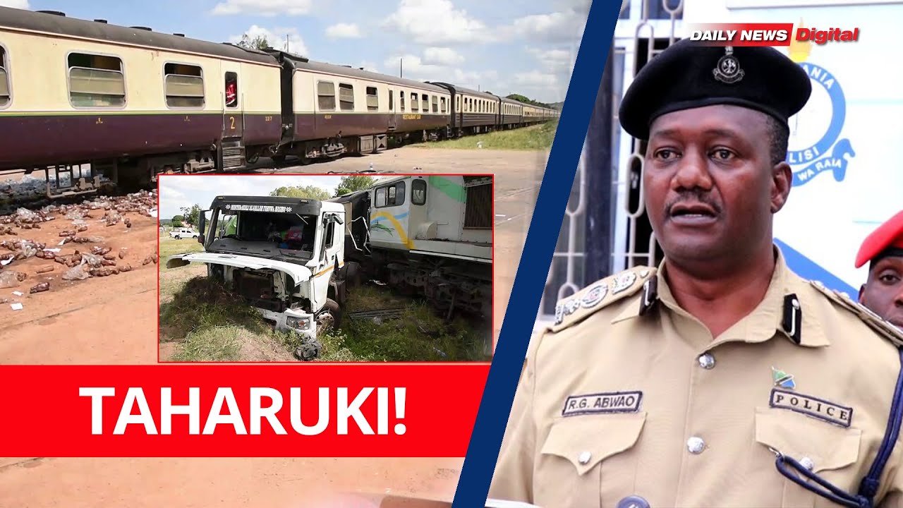 AJALI! LORI LAGONGA TRENI TABORA, MASHUHUDA, RPC WAELEZA HAYA... - YouTube