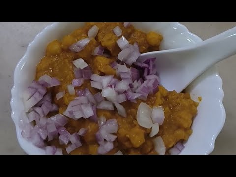 Bathani Chat Preparation in telugu - YouTube