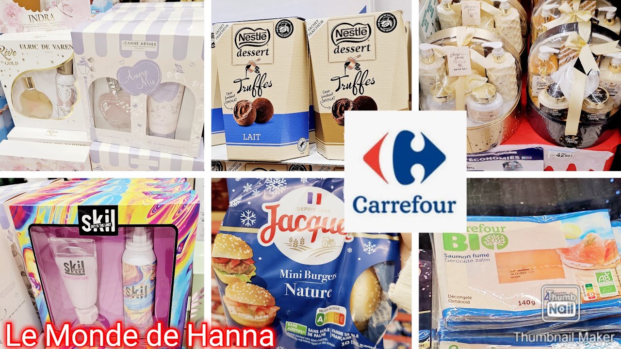CARREFOUR FRANCE ARRIVAGE 04-12 CADEAUX COFFRETS CHOCOLATS ️🎅 - YouTube