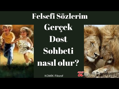 Felsefe Dostluk Nasıl Olmalı?