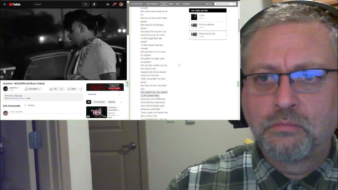 "IKDR" by Summrs prod. Ucondrew & KxngRada #reaction #firsttimehearing - YouTube