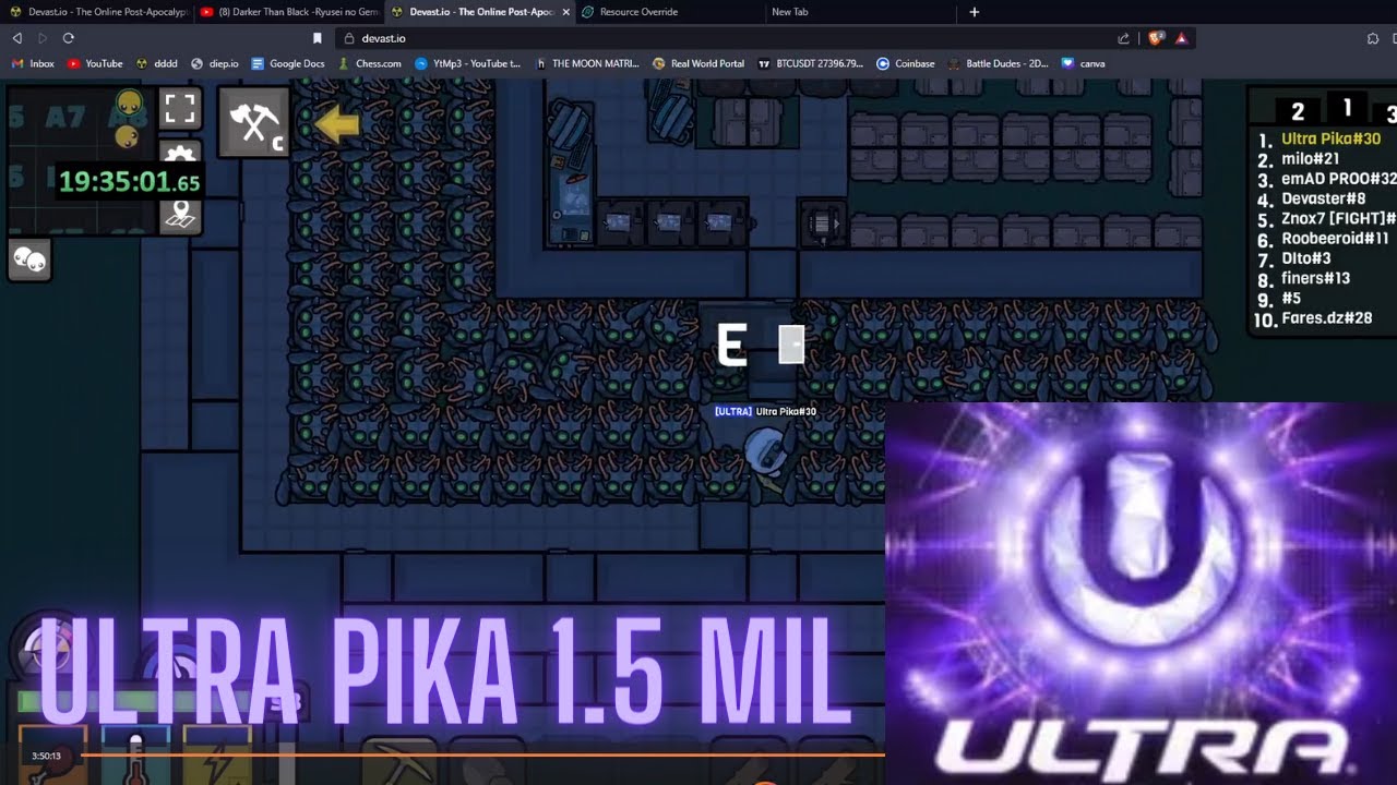ULTRA PIKA 1.5 MIL SCORE HUGE MEGA TESLA BOT BASE EPIC - YouTube
