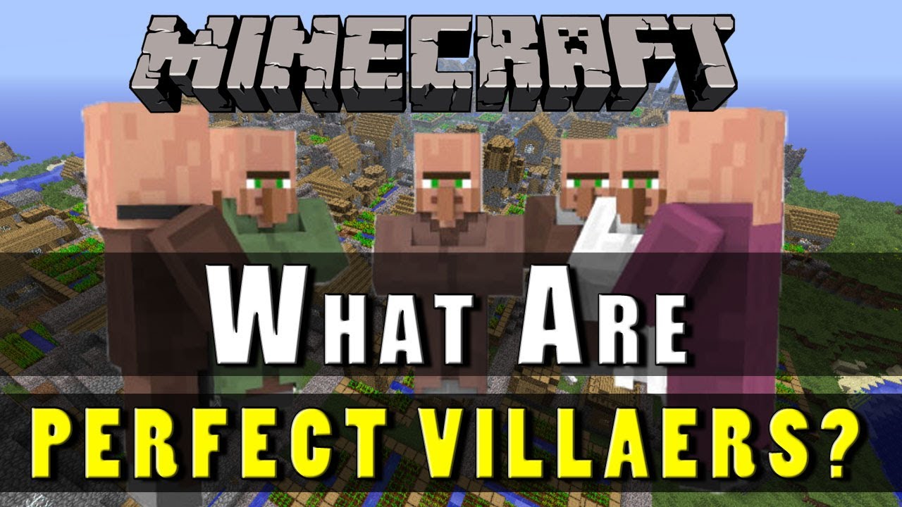Minecraft :: What Are Perfect Villagers? + How To Get Them - YouTube