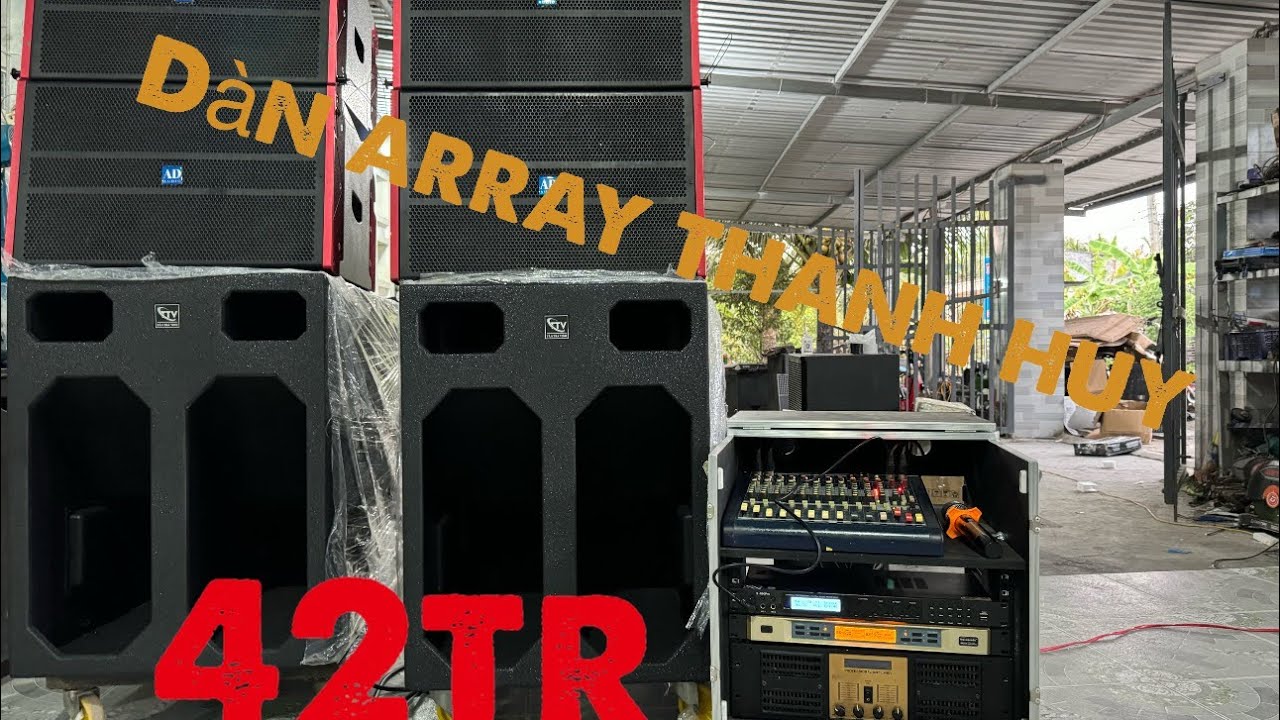 Dàn nhạc array thanh huy 42tr lh 0787979286 - YouTube